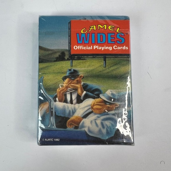 Camel | Games | Vintage Joe Camel Wides Cigarettes Official Playing ...